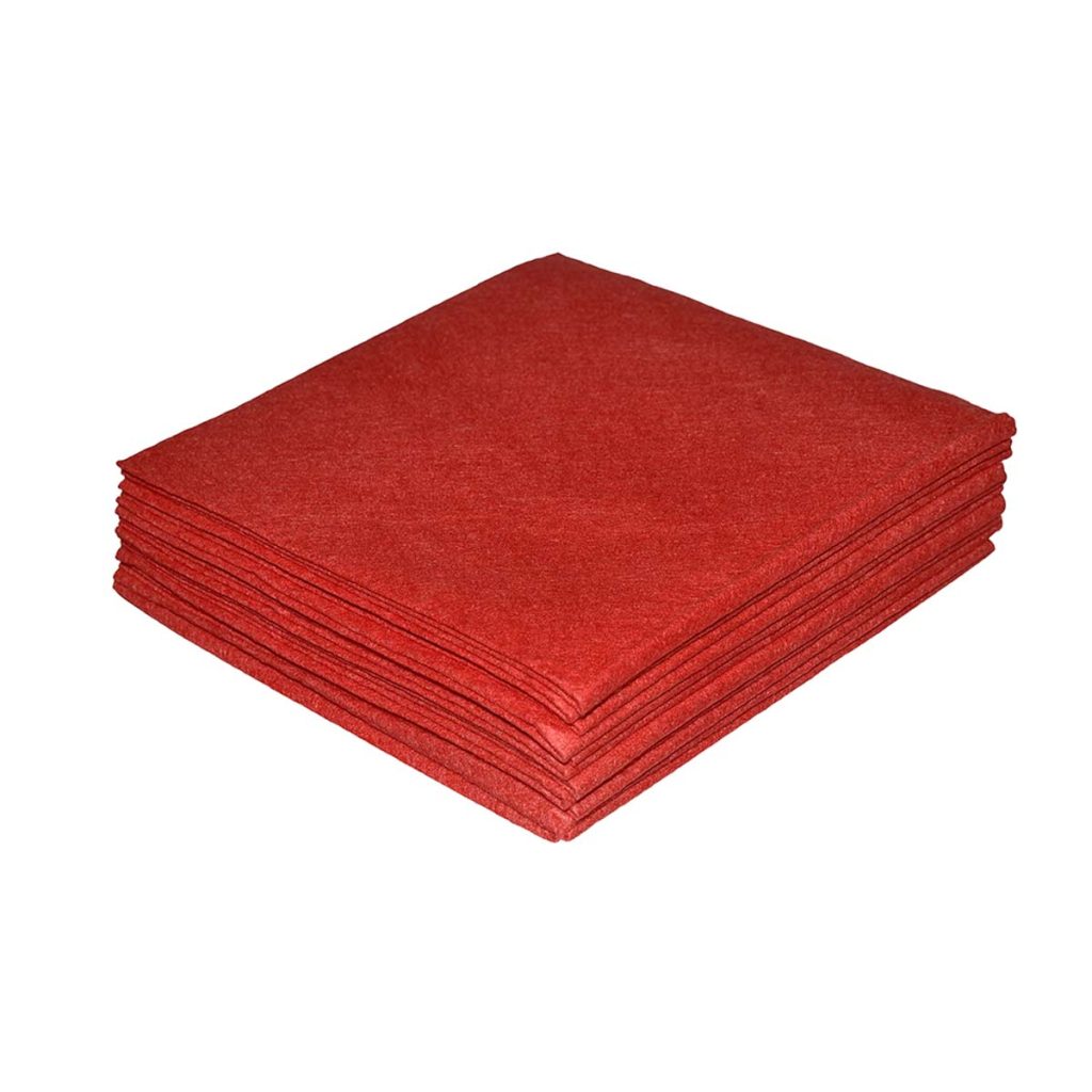 Medium Duty Red Wipes 38cm x 38cm – Trugrade