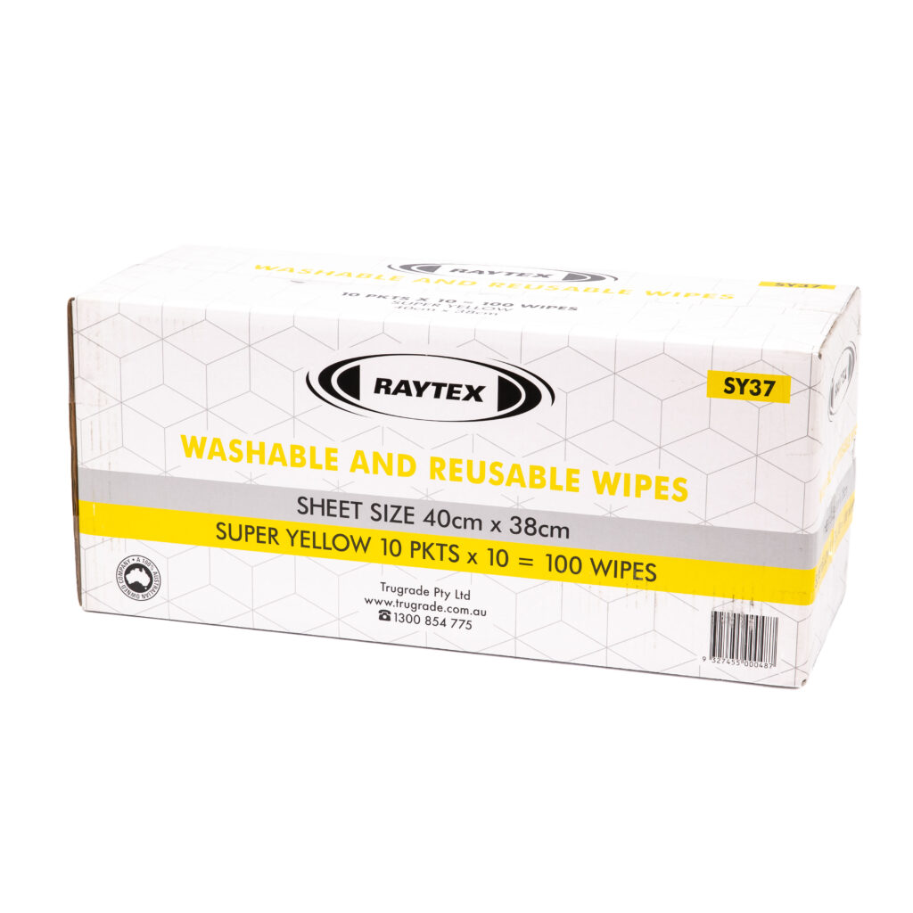 Super Duty Yellow Wipes 40cm x 38cm – Trugrade