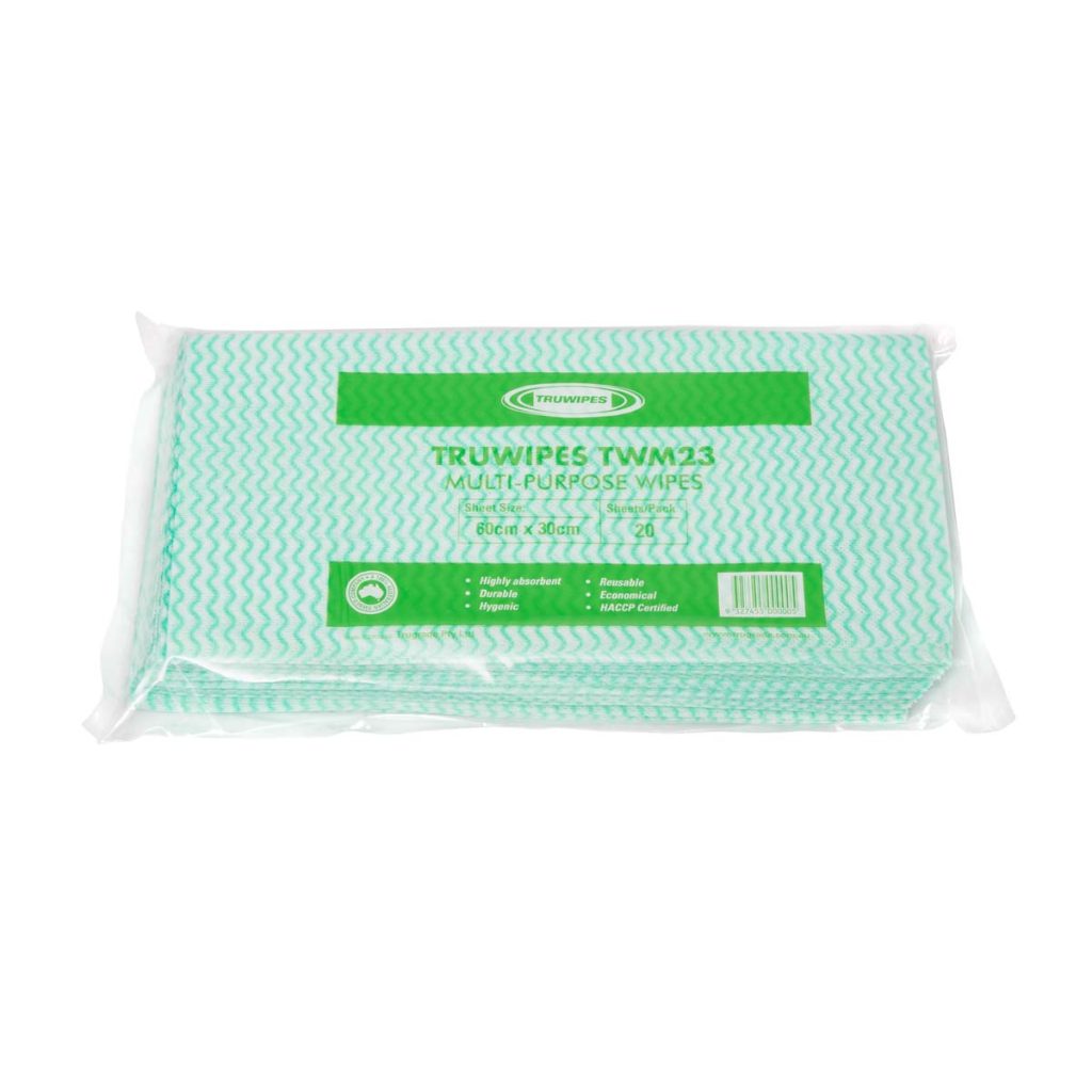Medium Duty Green Wipes 60cm x 30cm – Trugrade