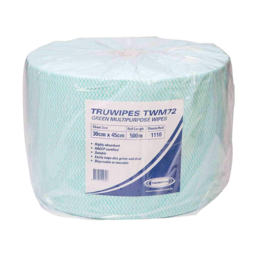 Multipurpose Medium Duty Perforated Green Jumbo Roll 30cm x 45cm – Trugrade