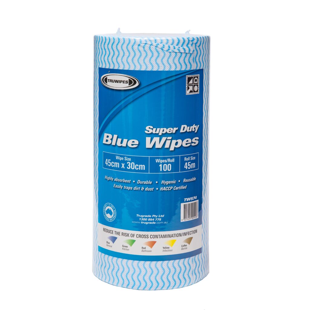 Multipurpose Heavy Duty Perforated Blue Roll 30cm x 45cm – Trugrade