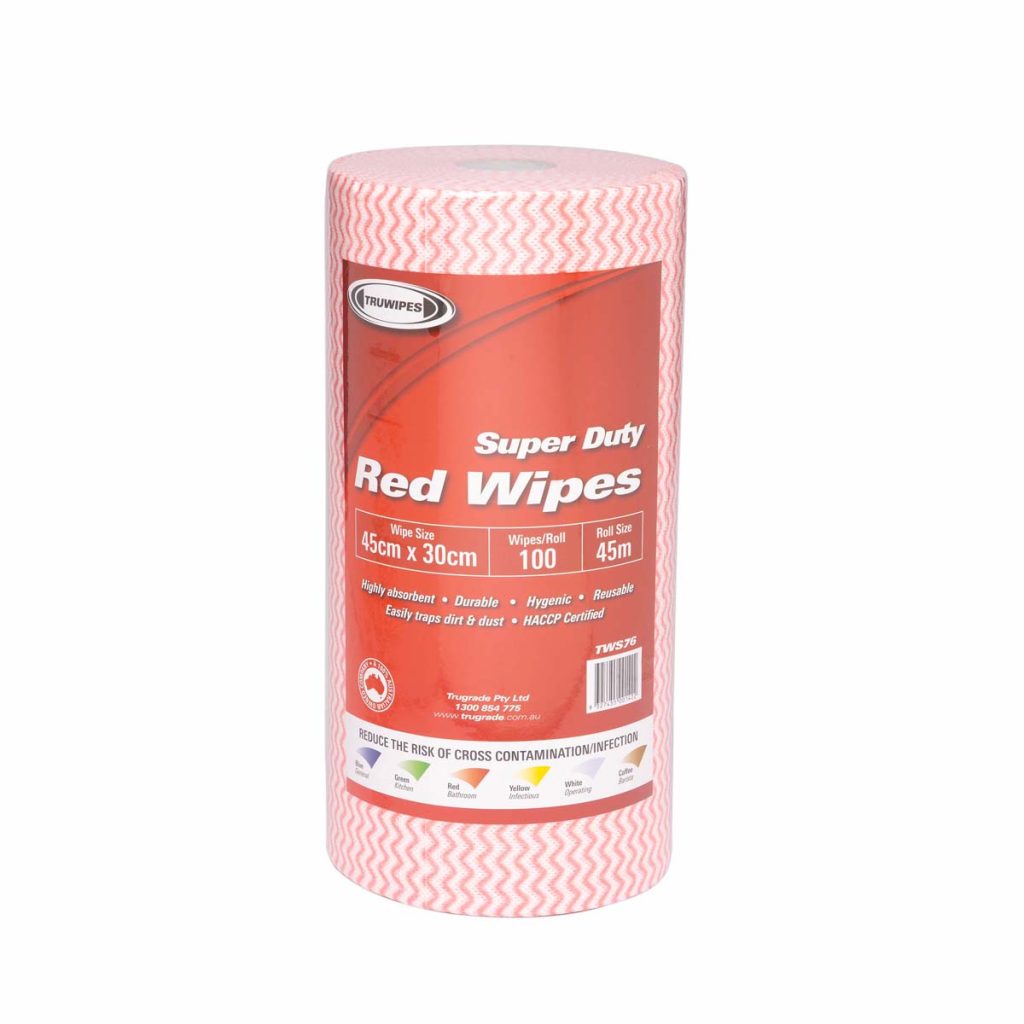 Multipurpose Super Duty Perforated Red Roll 30cm x 45cm – Trugrade